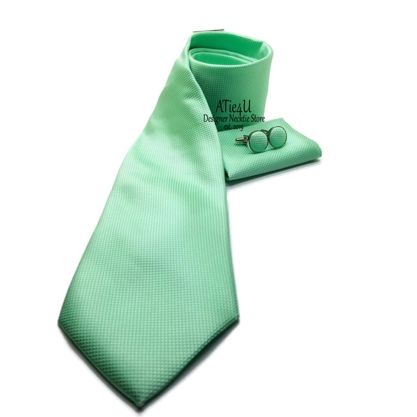 Mint Green Tie - Etsy