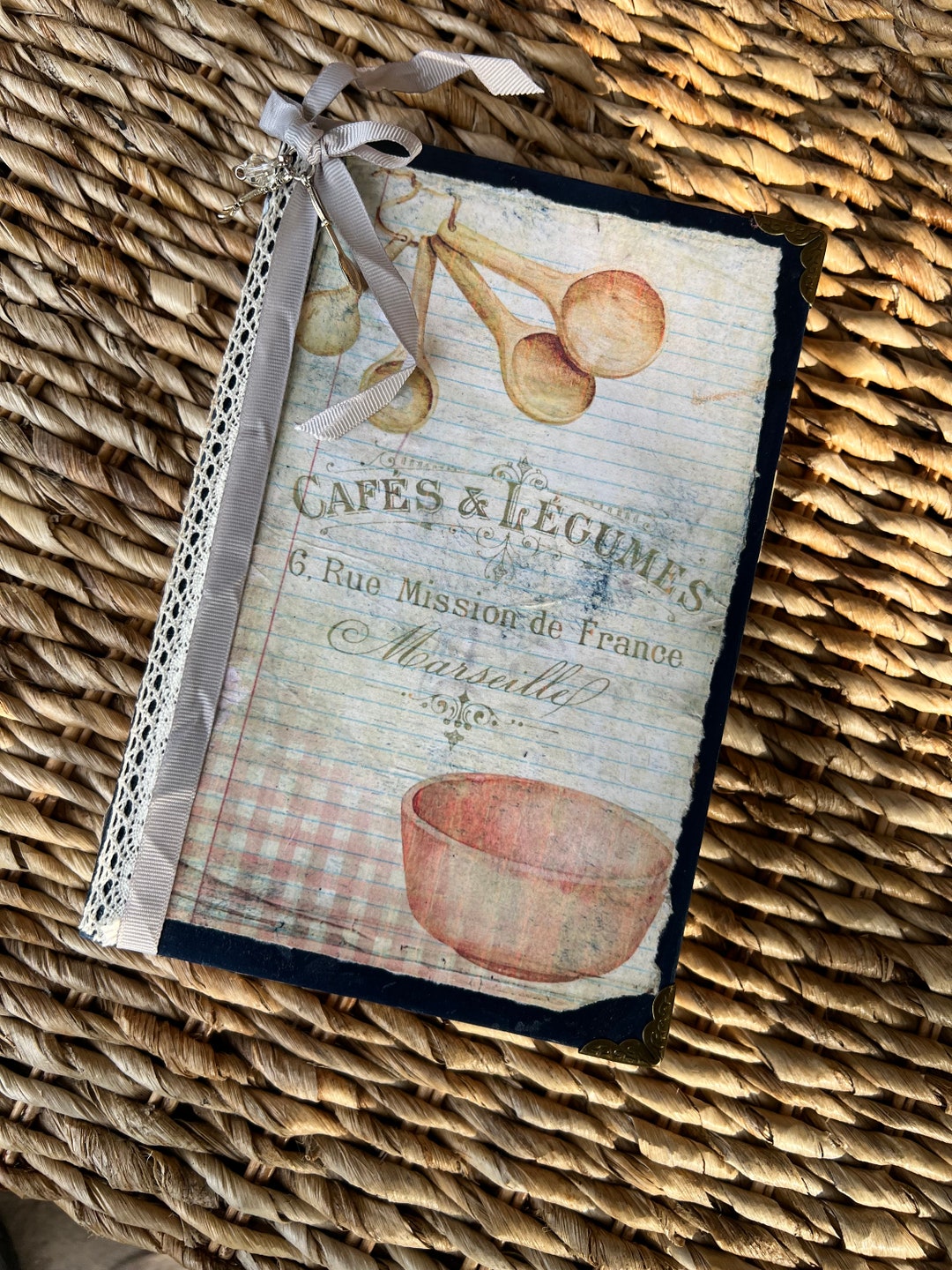 Vintage Style Recipe Keeper Junk Journal - Etsy