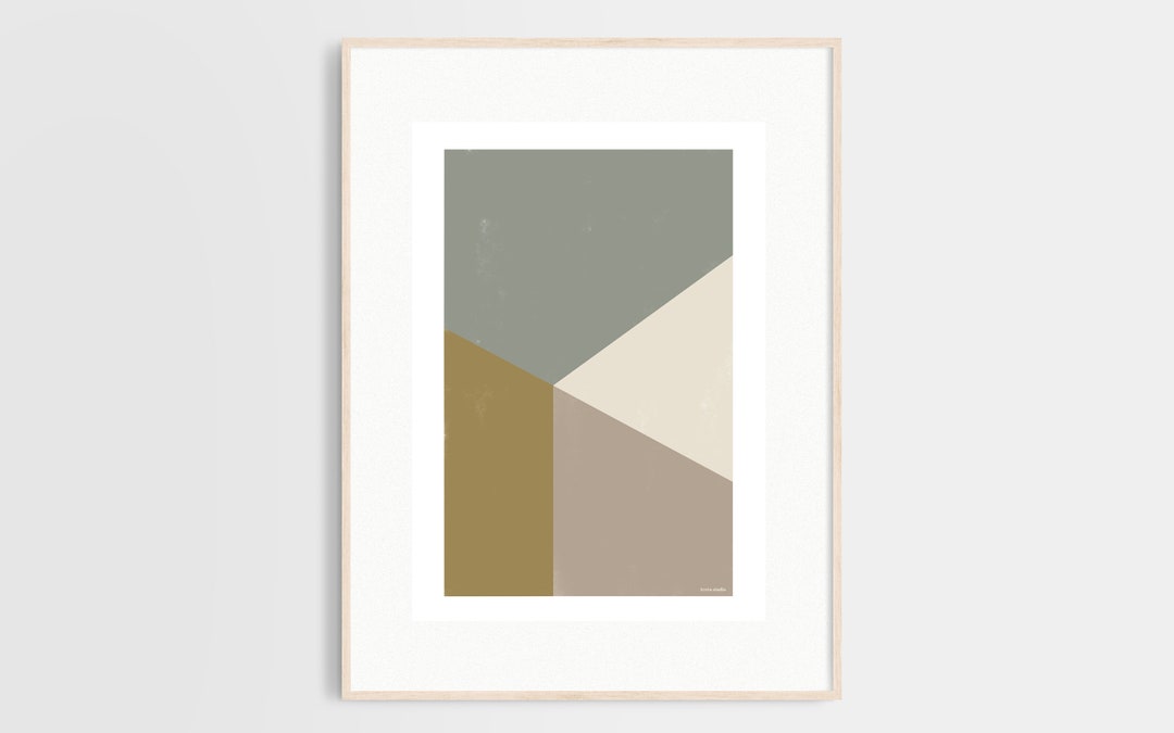 Geometric Print, Minimal Print, Minimal Wall Art, Modern Art ...