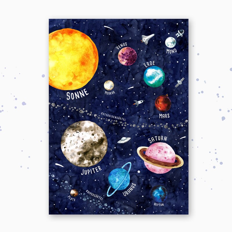 Universe Greeting Card - Etsy