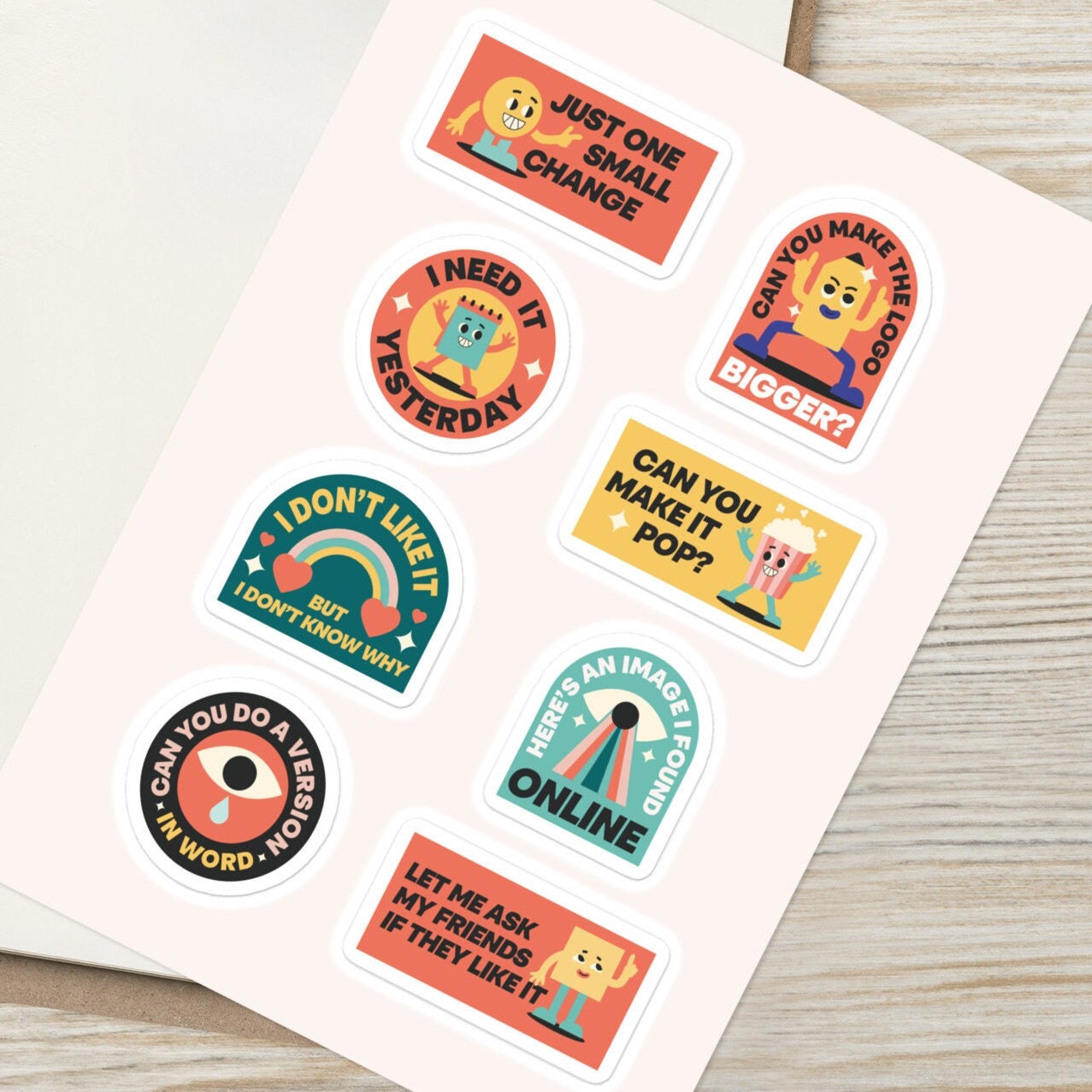 Customer Feedback Laptop Stickers for Designers Sticker Sheet Graphic ...