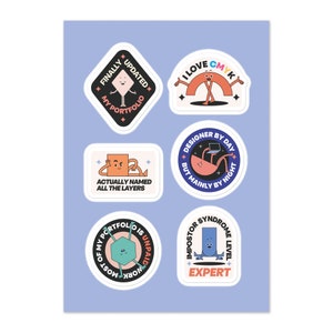 Graphic Designer Stickers for Designer Funny Stickers for Graphic ...