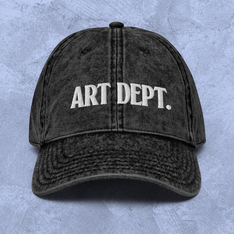 Art Dept Hat Vintage Cap for Creatives Gift for Art Department Gifts ...