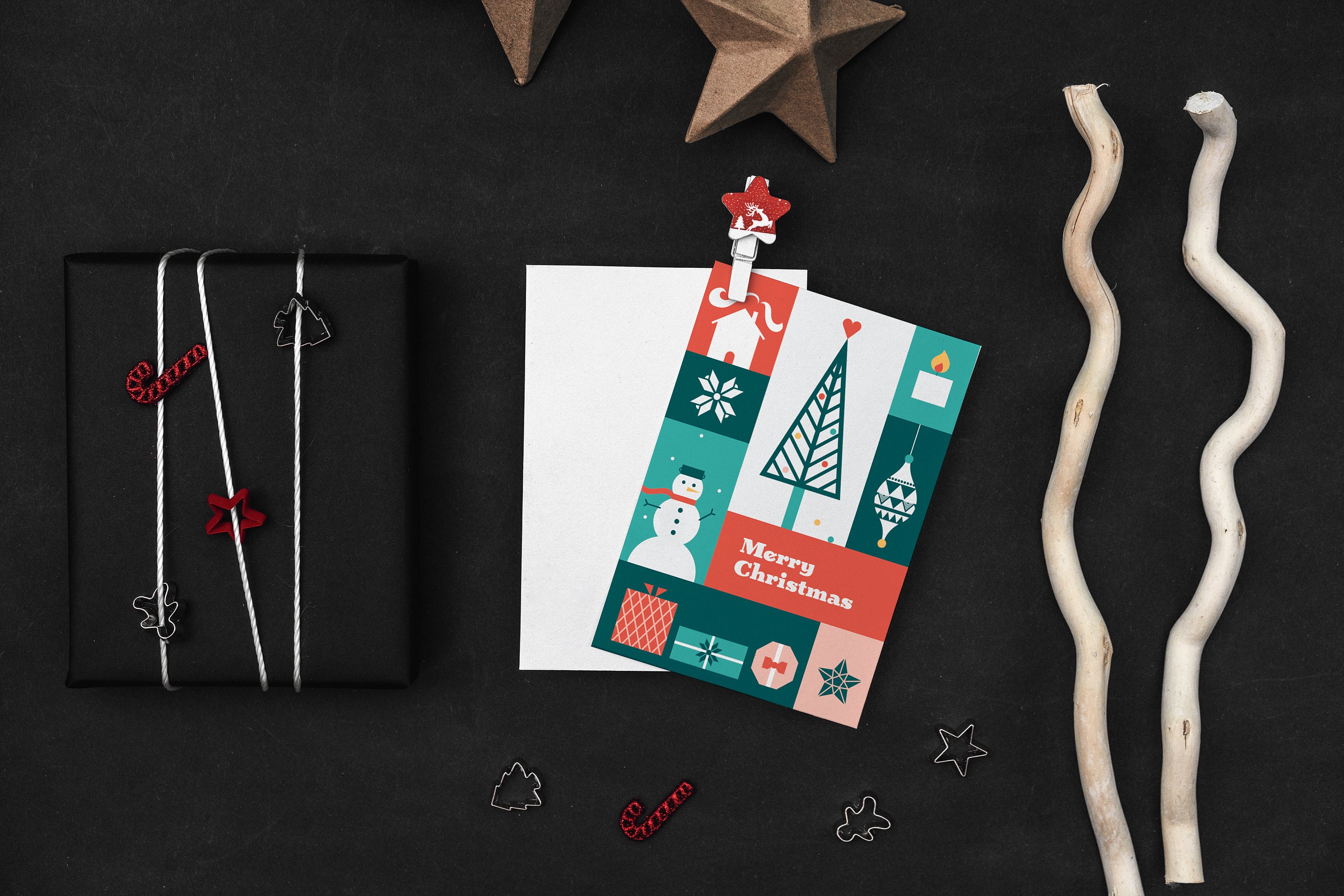 Augmented Reality Holiday Card Printable Christmas Card Print - Etsy