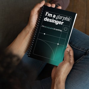 Notebook for Logo Design Spiral Notebook for Designers Graphic Designer ...