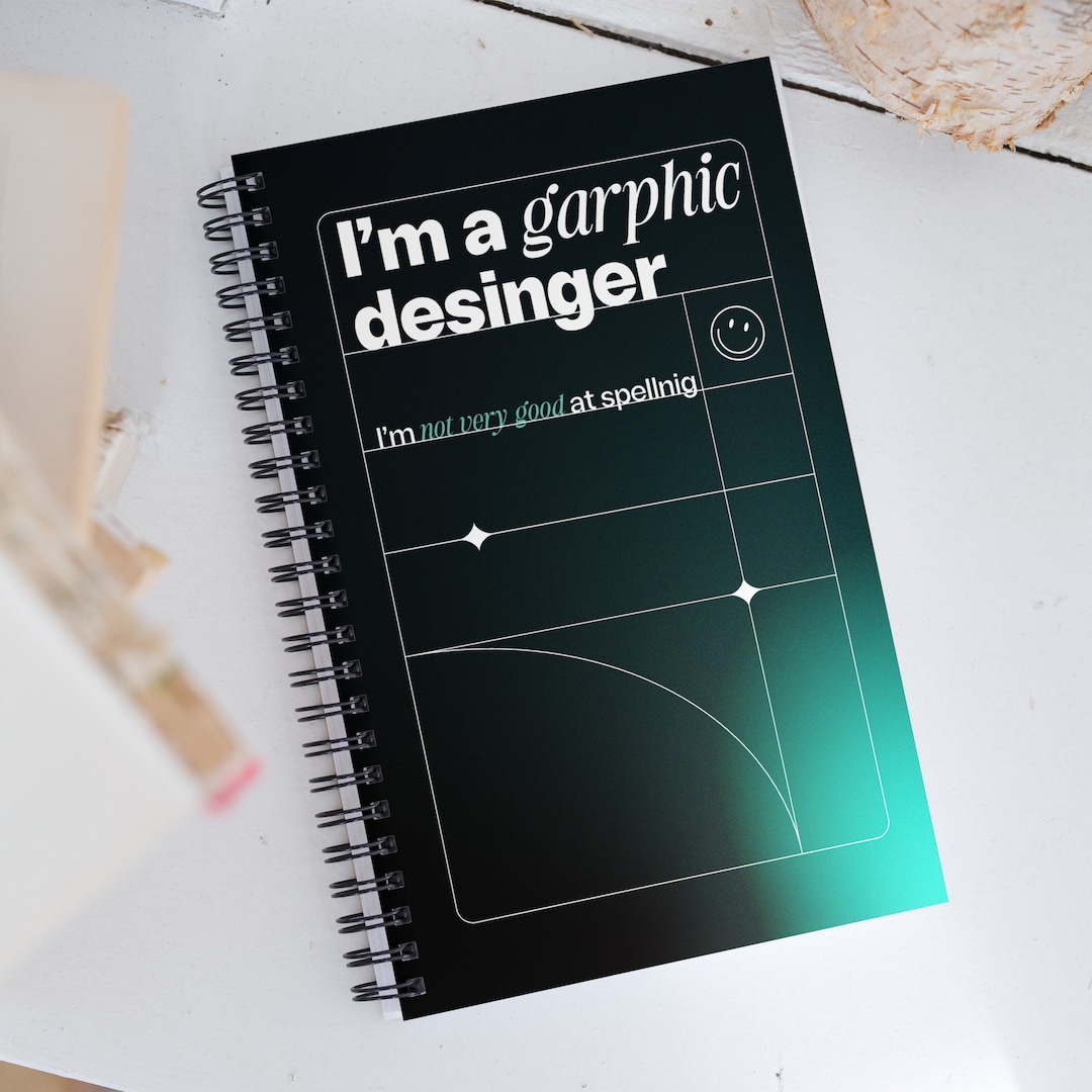 Notebook for Logo Design Spiral Notebook for Designers Graphic Designer ...