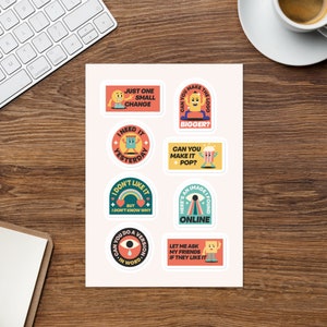 Customer Feedback Laptop Stickers for Designers Sticker Sheet Graphic ...