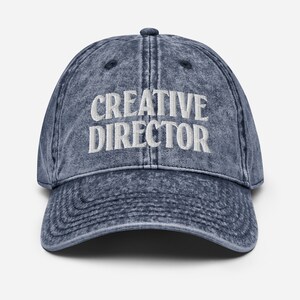Creative Director Vintage Cap for Designers Gift for Graphic Designers ...