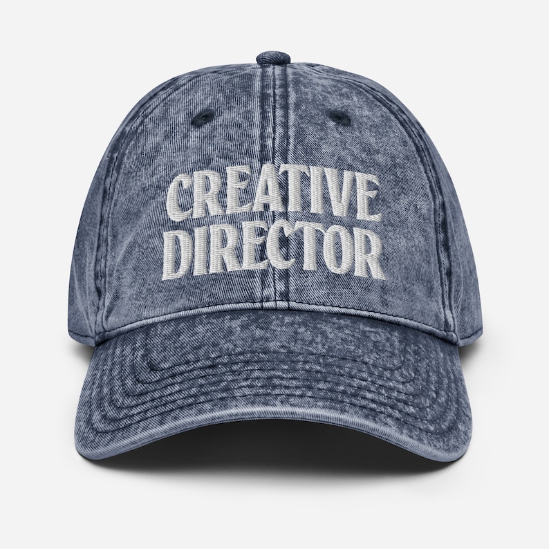 Creative Director Vintage Cap for Designers Gift for Graphic Designers ...