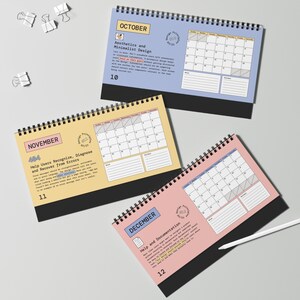 2024 Deks Calendar 2024 Cute Desk Calendar for UX Designers Gift ...