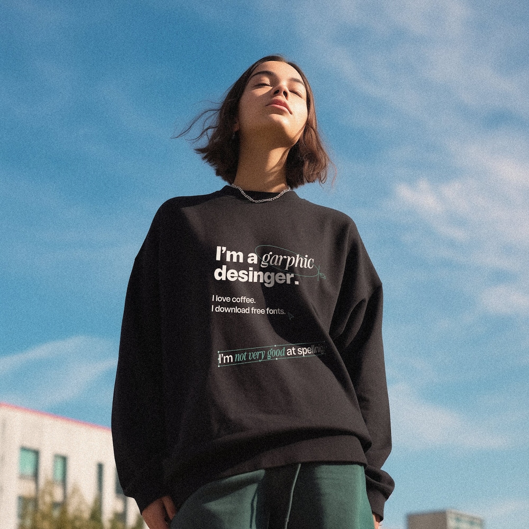 Sweatshirt for Graphic Designers Unisex Sweatshirt Gift for Her ...