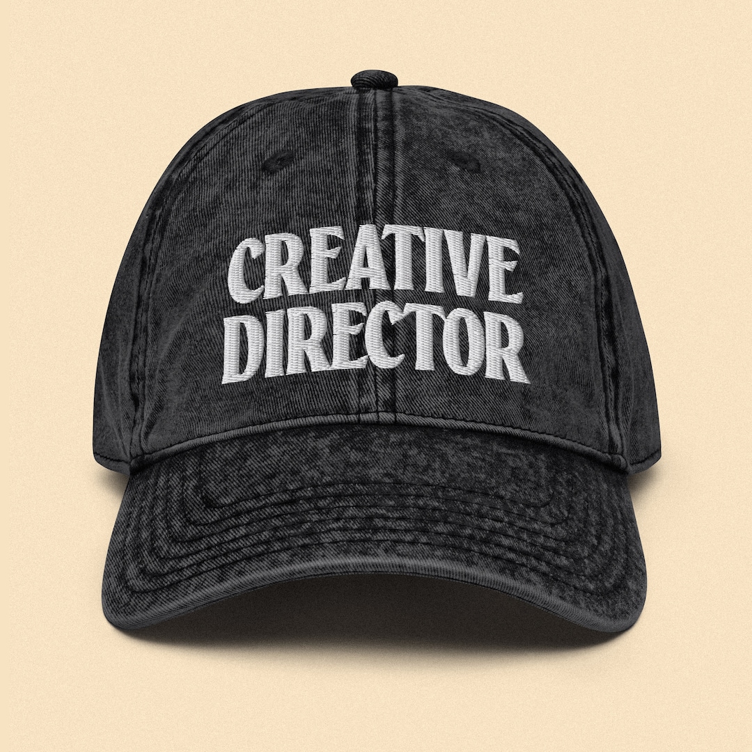 Creative Director Vintage Cap for Designers Gift for Graphic Designers ...