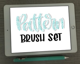 Ipad Lettering Collection Procreate Brush BBL Metallic | Etsy