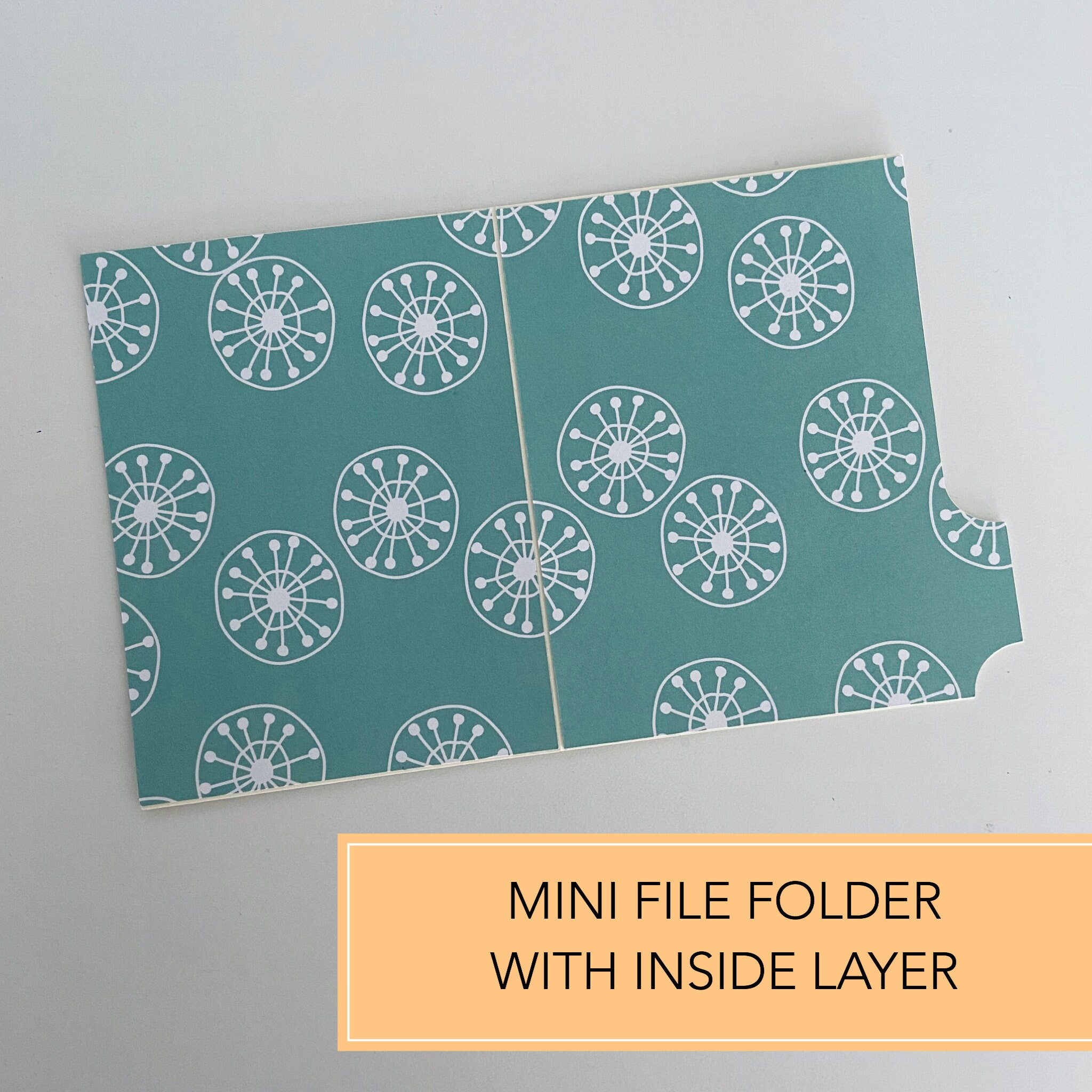 Mini File Folders Cut Files - SVG & PNG - Ideal for Cameo Silhouette ...