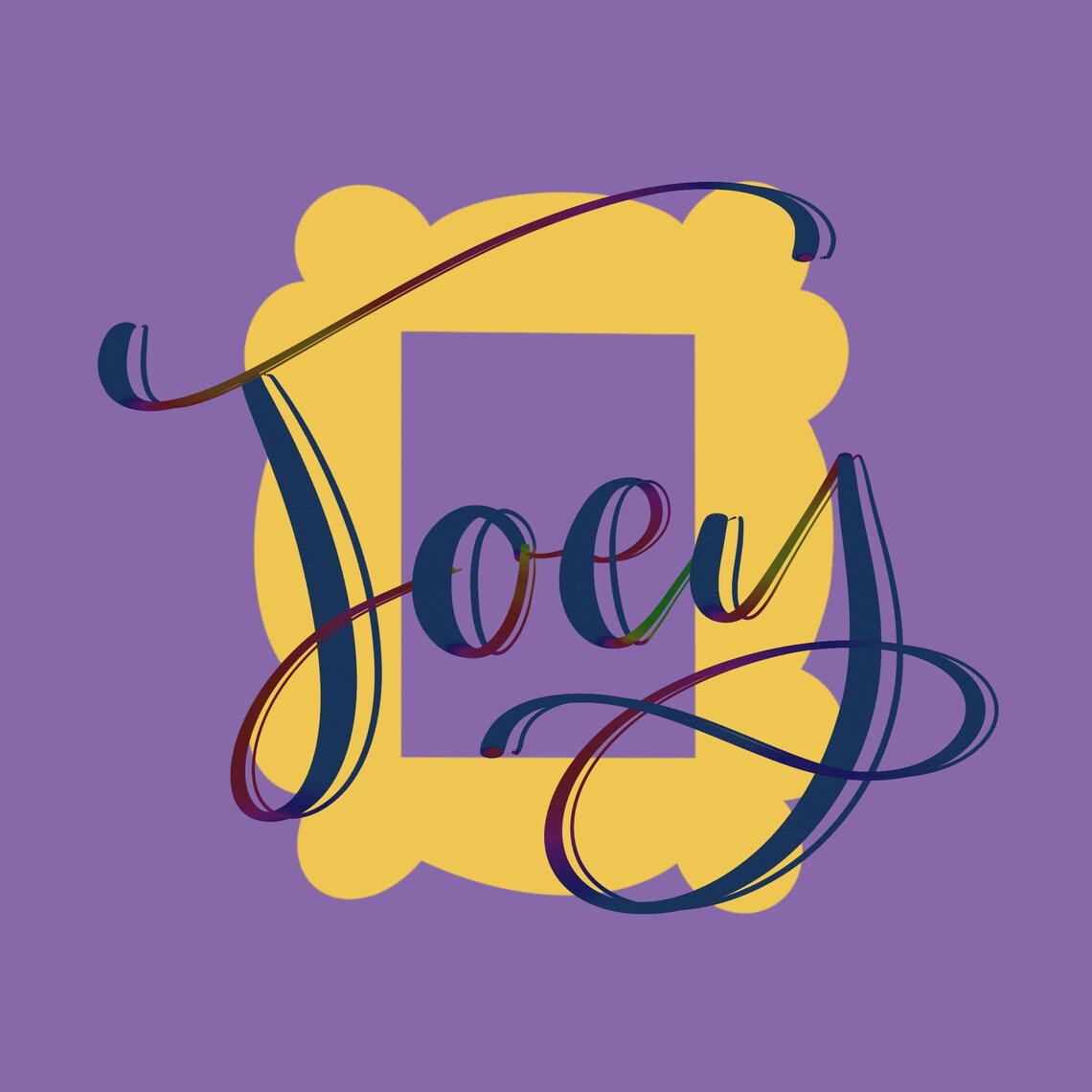 Ipad Lettering Collection Procreate Brush BBL Friends - Etsy