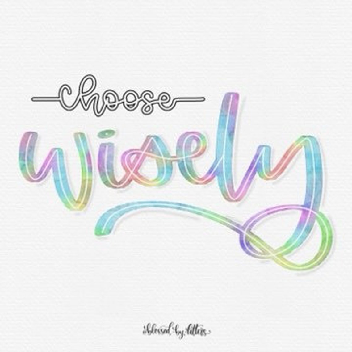 Ipad Lettering Collection Procreate Brush BBL Outlines - Etsy