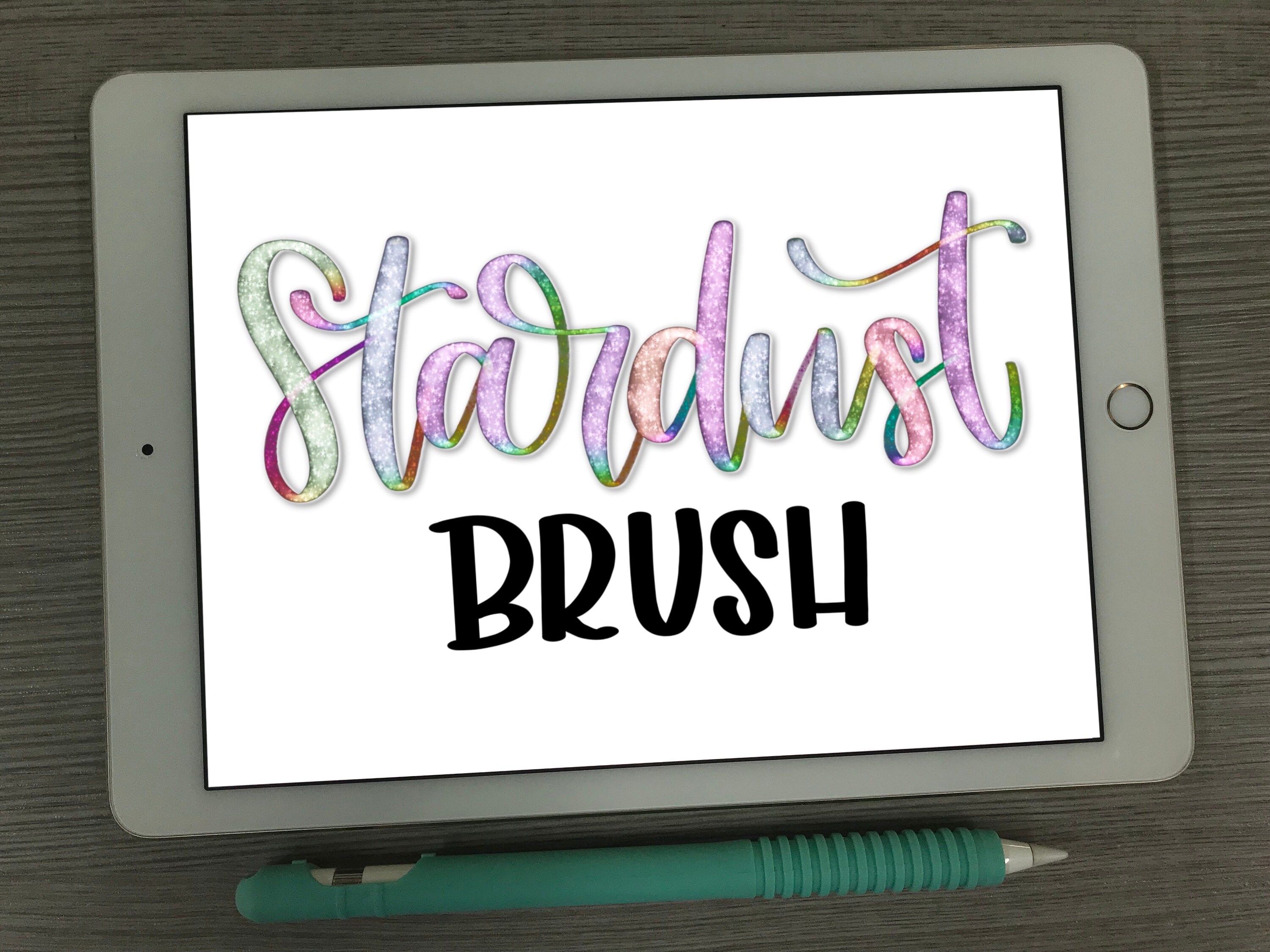 IPad Lettering Collection Procreate Brush BBL Stardust Lettering ...