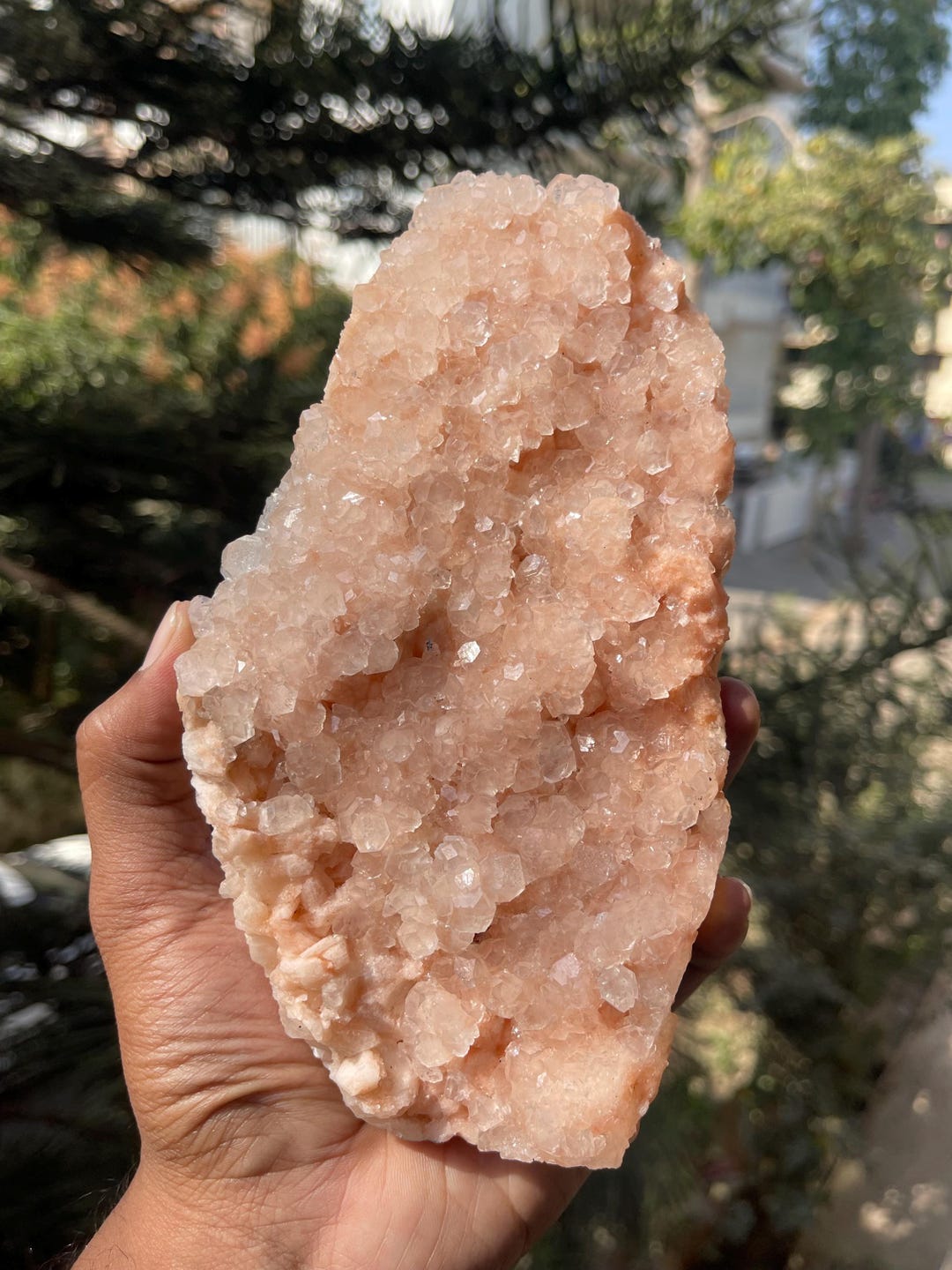 Glossy Pink Apophyllite Crystal – Stunning Natural Mineral Specimen - Etsy