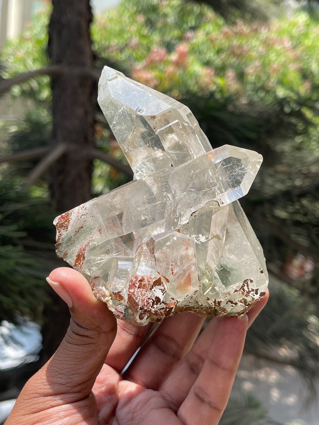 Amazing Formation of Clear Himalayan Quartz Crystal Inside Phantom - Etsy