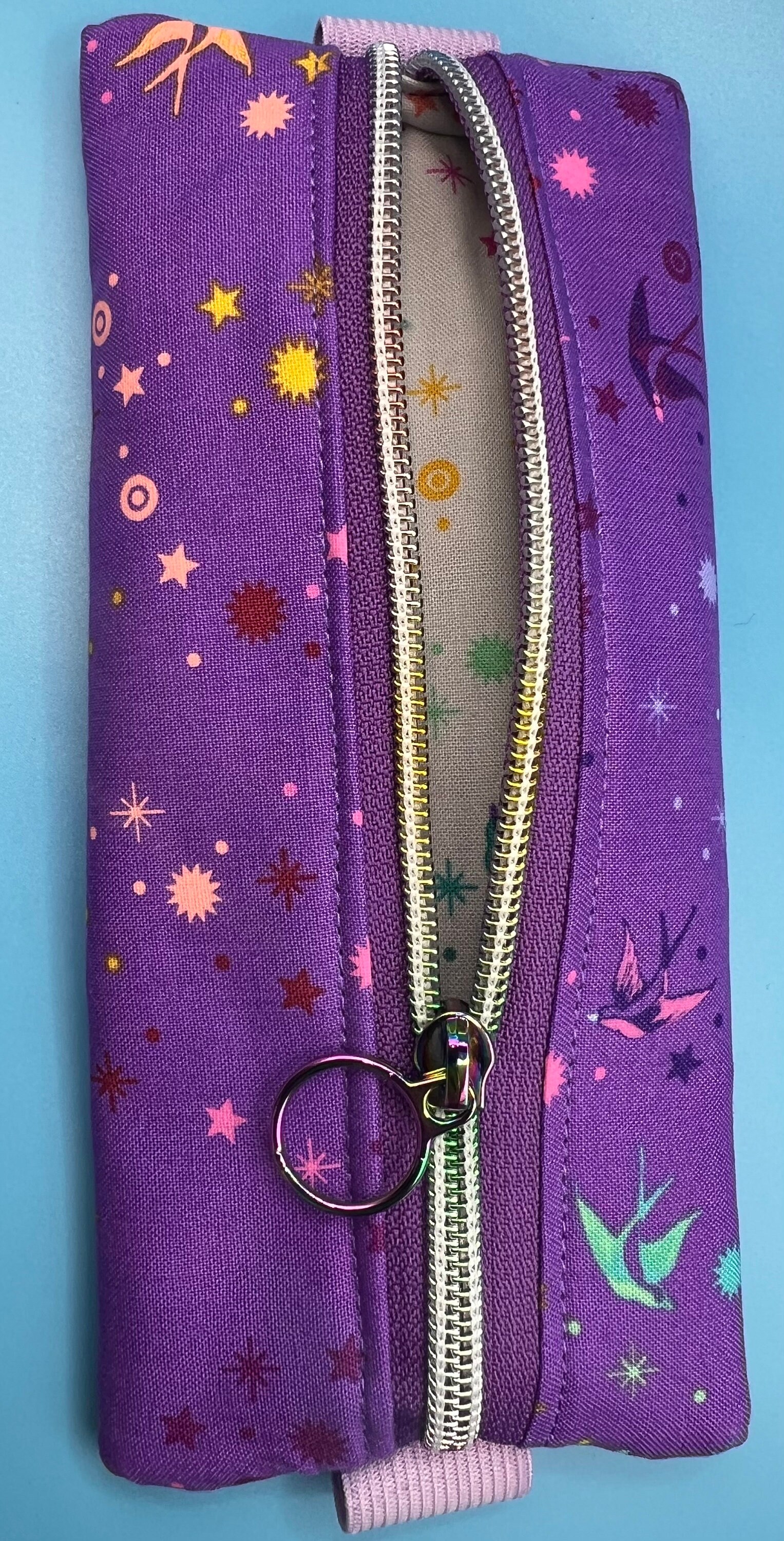 Elastic Zipper Case A5 Zipper Pouch Journal Pouch Planner Pen Pencil ...