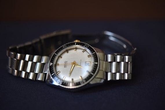 Mod Serviced Vintage Swiss BWC Automatic Watch Swis… - Gem