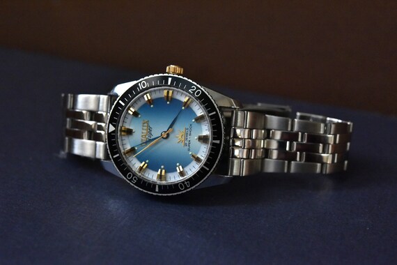 Mod Serviced Vintage Diver Swiss Automatic Watch, Swi… - Gem