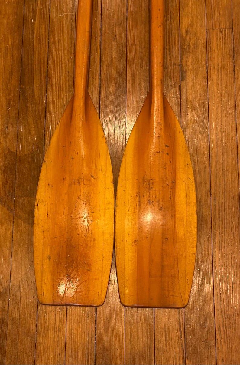 Vintage Plantedosi Sculling Oars - Etsy