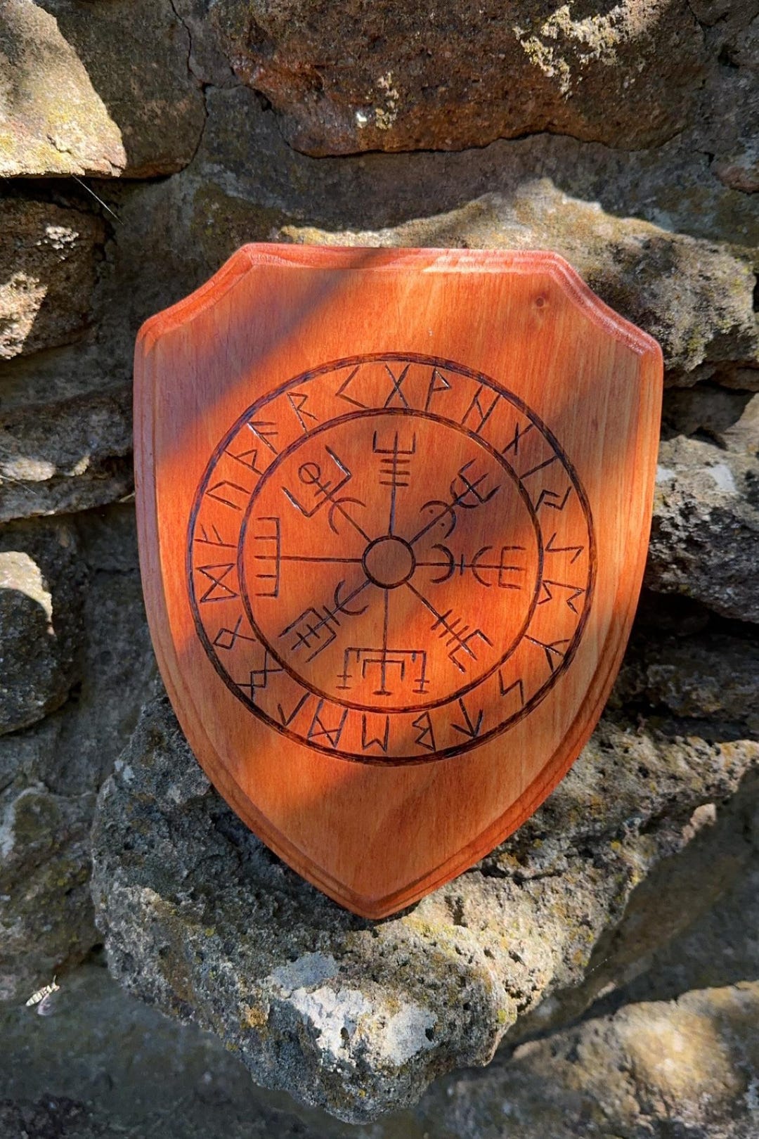 Vegvisir / Icelandic Stave / Norse/ Norse Compass/ Pagan / Guidance ...