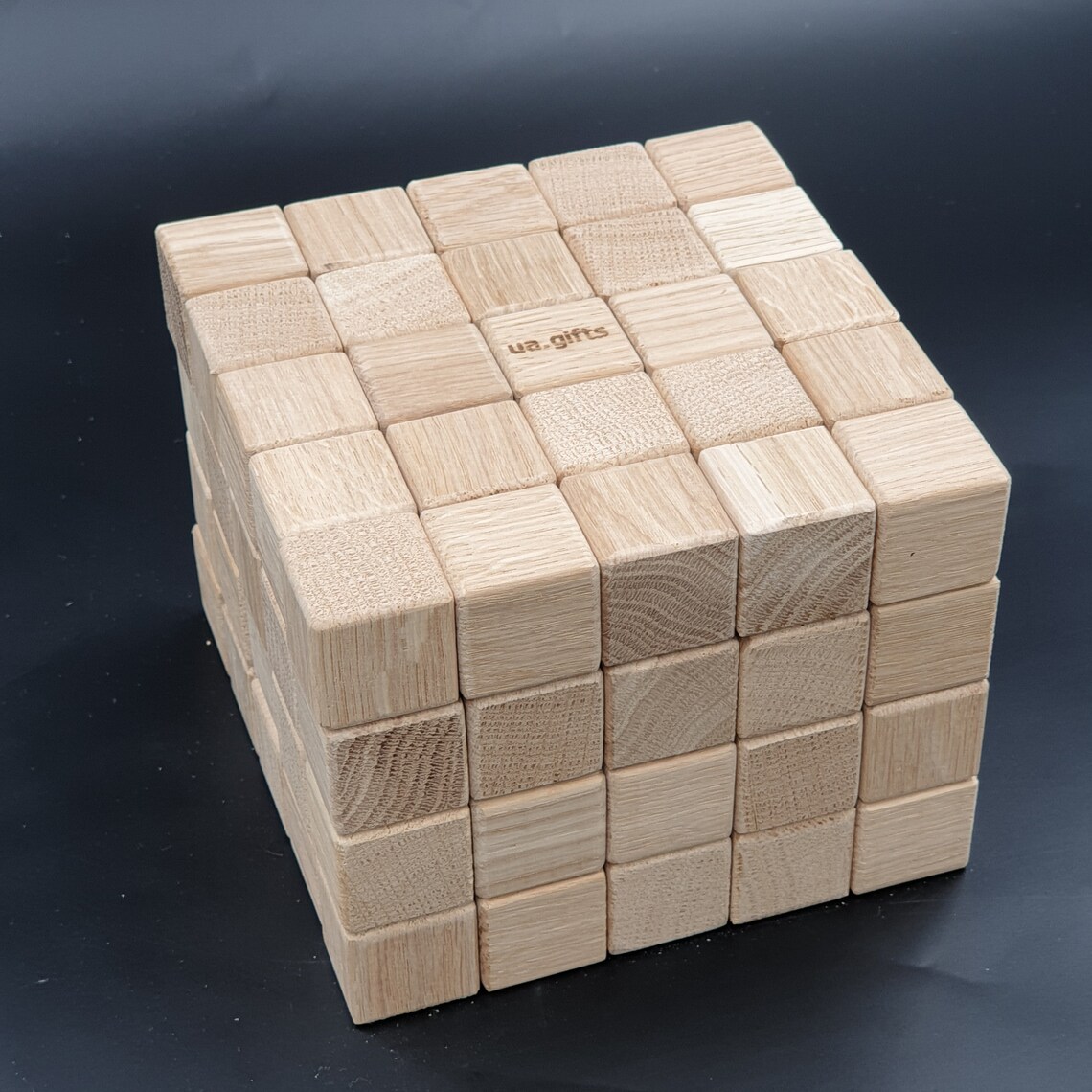 Set of 100 1 inch oak wooden blocks /1 /Unfinished | Etsy