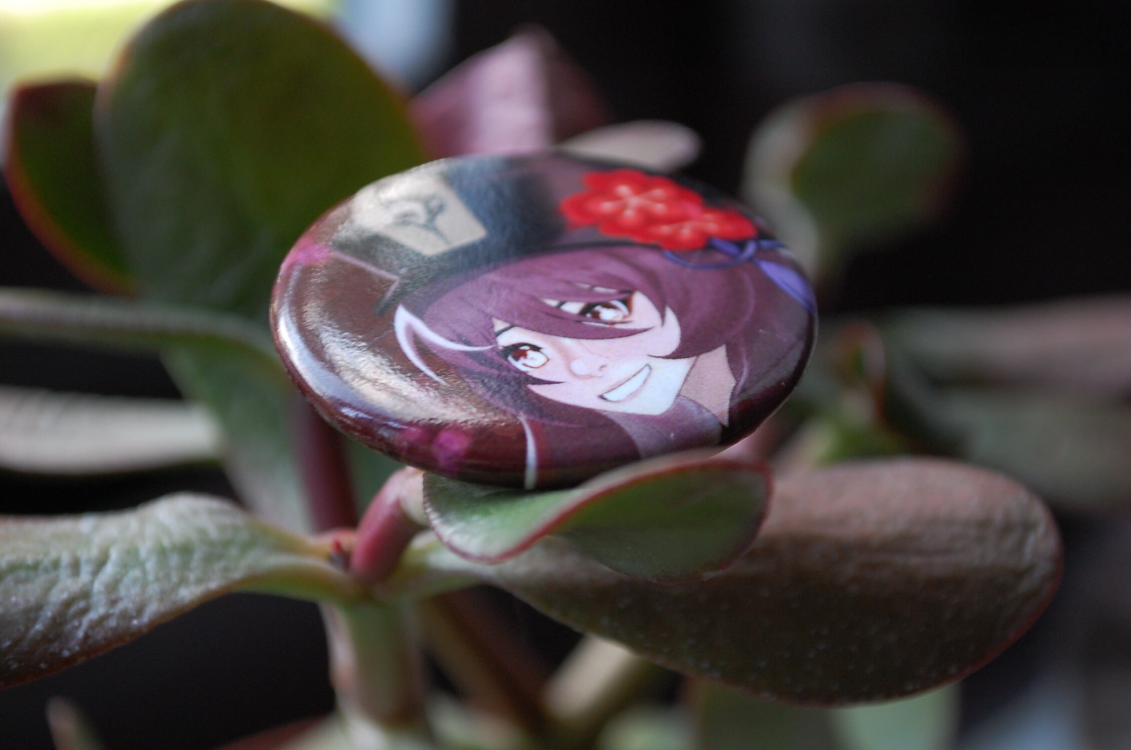Hu Tao Button Badge // Hu Tao Badge // Genshin Impact Button Badge ...