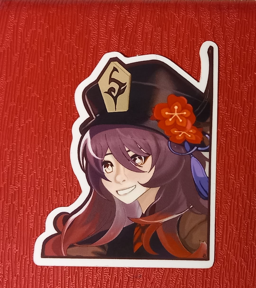 Hu Tao Sticker Genshin Impact - Etsy