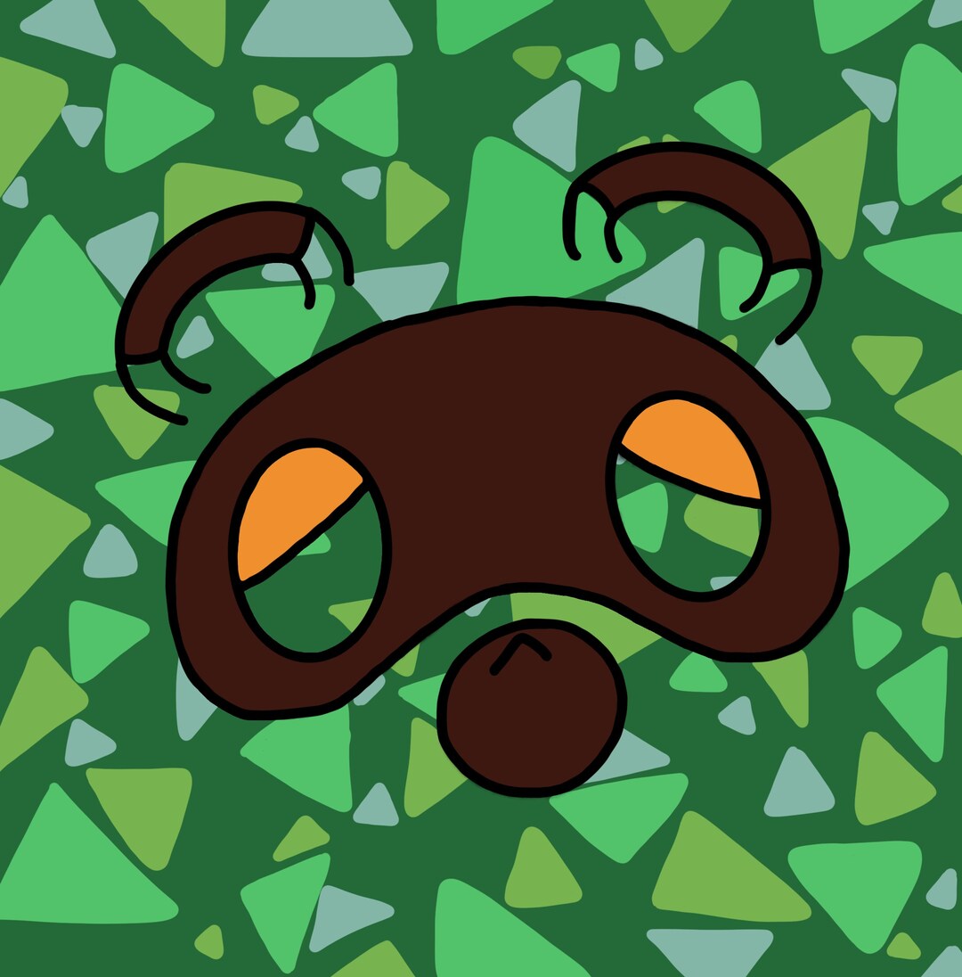 Animal Crossing Inspired Raccoon Mask Print // Raccoon // ACNH // Tom ...