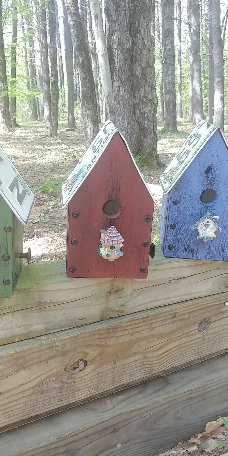 License Plate Birdhouse - Etsy