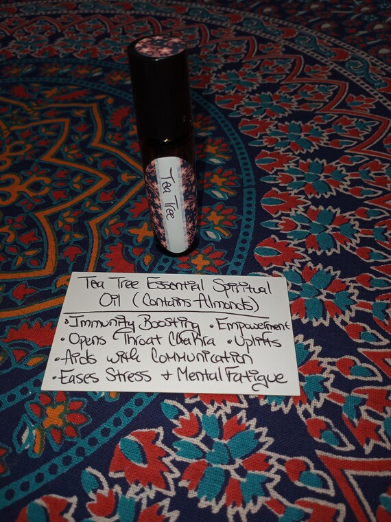 Tea Tree Essential Oil roll-on | Etsy