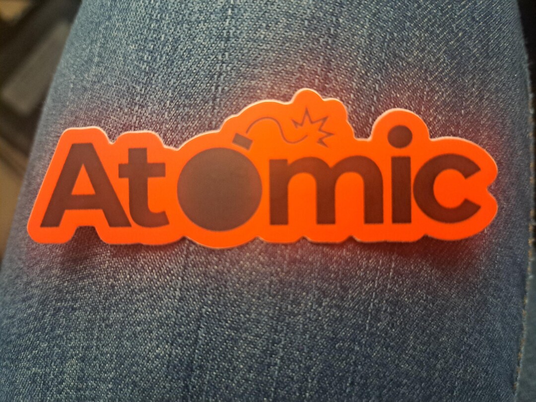 Atomic Sticker - Etsy