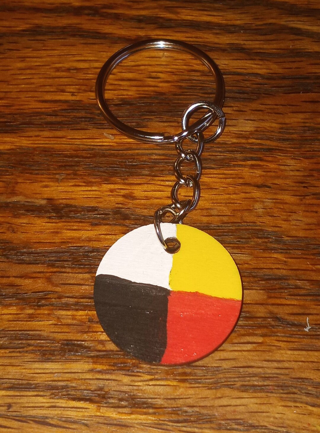 Medicine Wheel Keychain - Etsy
