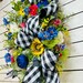 TUTORIAL Spring Wreath, Tutorial Summer Wreath, Tutorial Floral Wreath ...