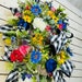 TUTORIAL Spring Wreath, Tutorial Summer Wreath, Tutorial Floral Wreath ...