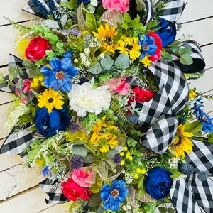 Tutorial Spring Wreath Tutorial Summer Wreath Tutorial Floral Wreath