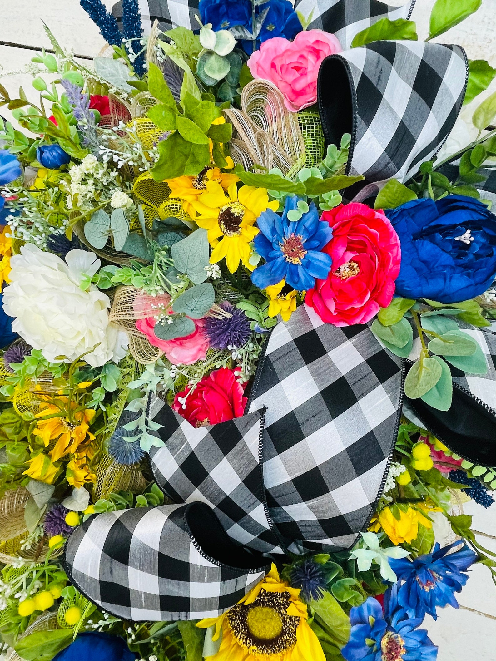 TUTORIAL Spring Wreath Tutorial Summer Wreath Tutorial - Etsy