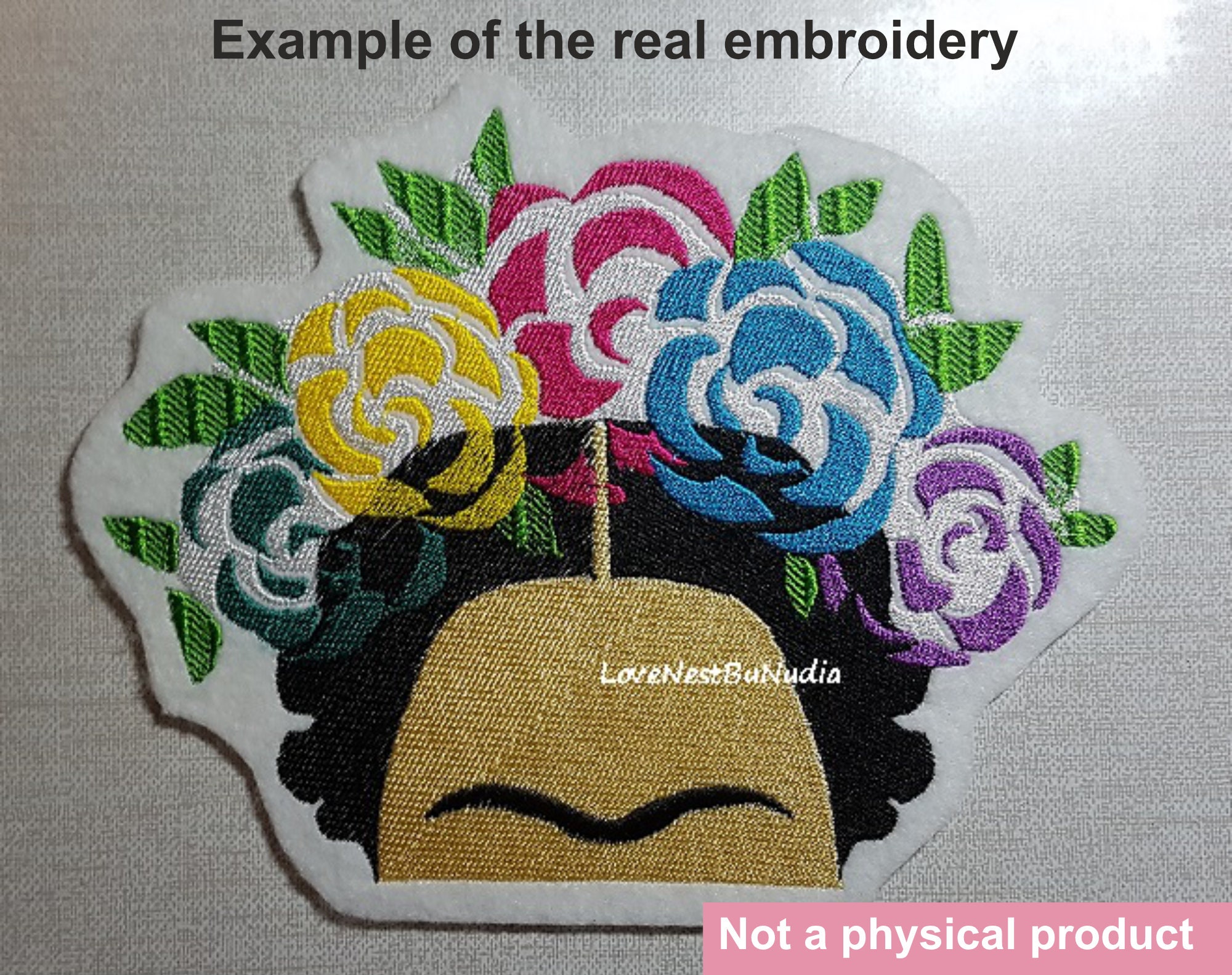 Frida Kahlo Eyebrows Embroidery File - Etsy