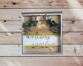 Sunshine Welcome Boards - Etsy