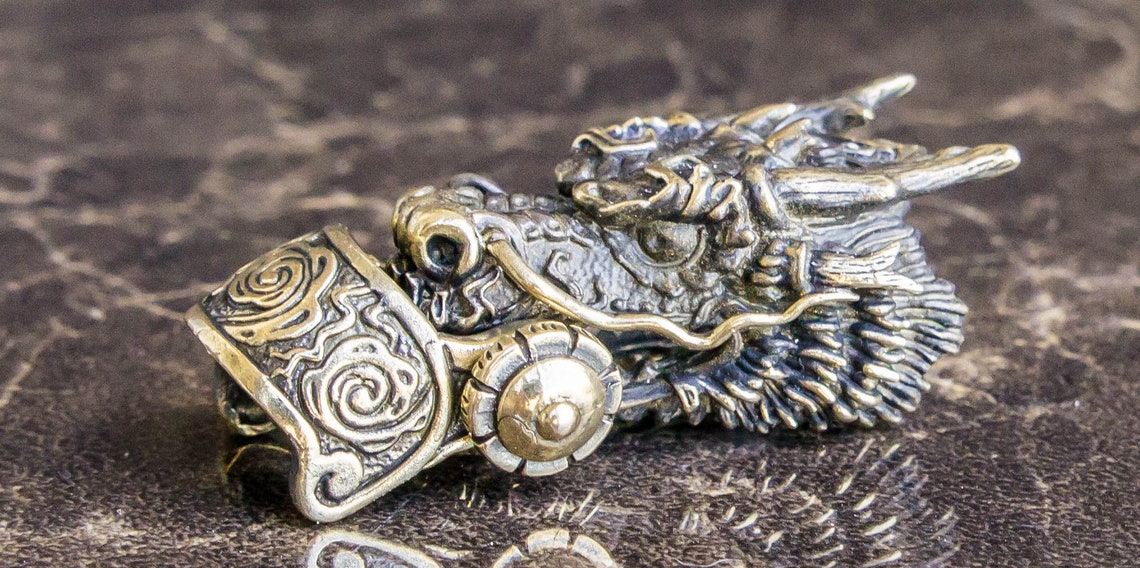 Clasp Dragon Buckle Shackle for Bracelet Paracord Bronze | Etsy