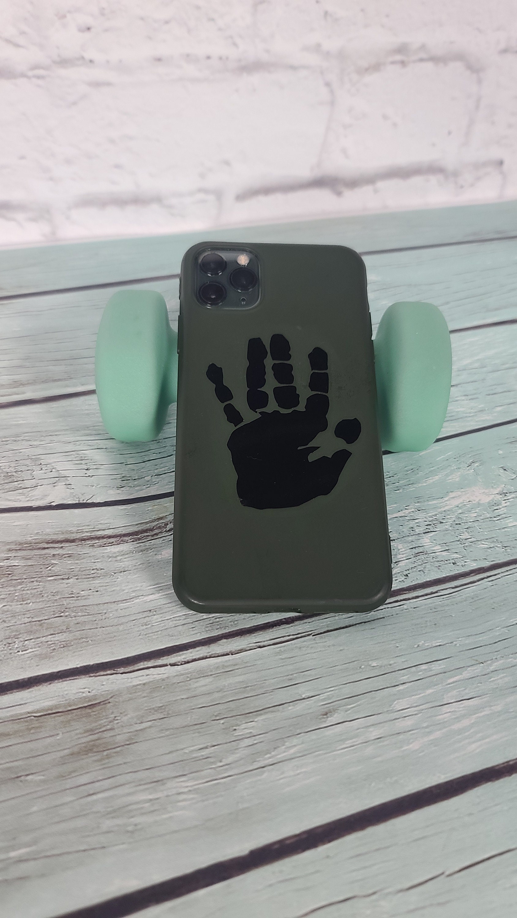 Custom Vinyl Handprint Sticker Decal - Etsy