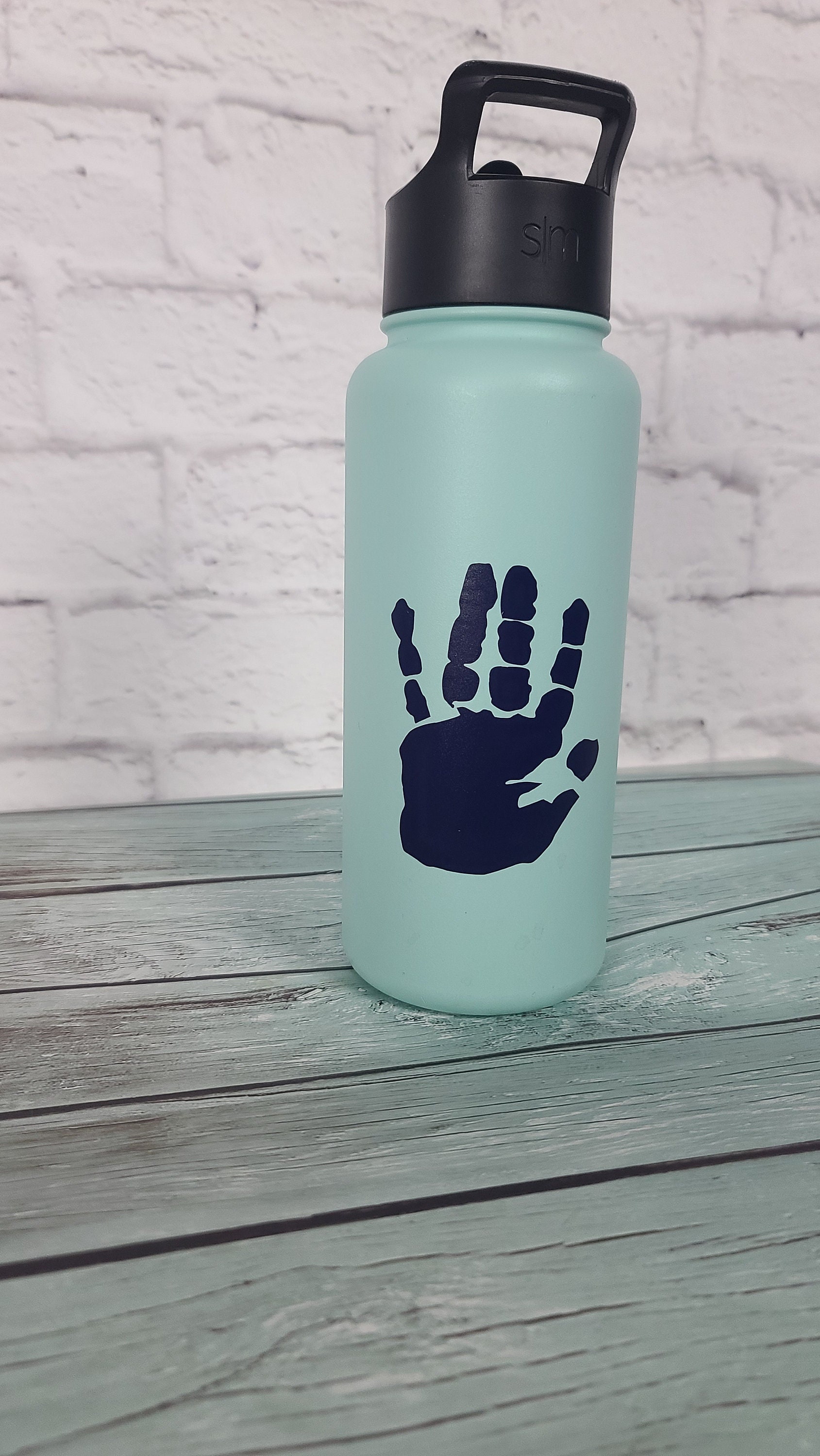 Custom Vinyl Handprint Sticker Decal - Etsy