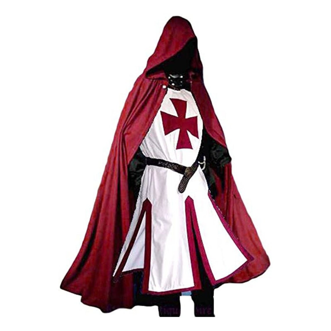 Mens Medieval Crusader Knights Templar Tunic Costumes Etsy