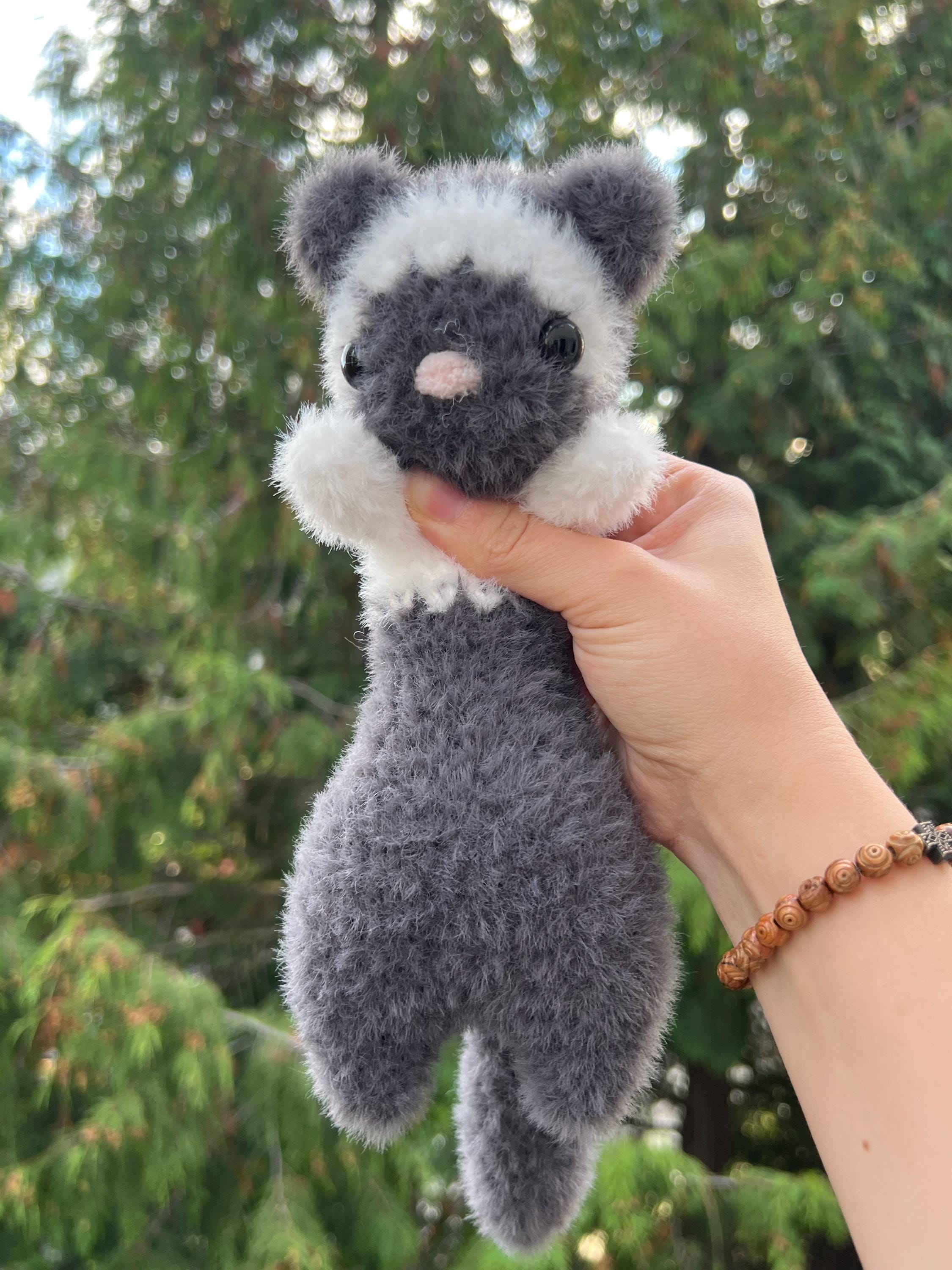 Hand Crocheted Ferret Plushie - Freddy the Ferret - Etsy