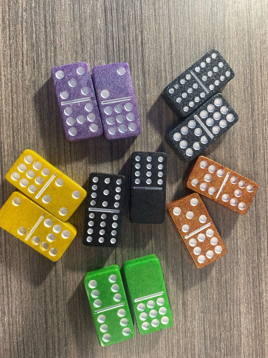 Double 12 Domino Set 91 Pieces Fun Family Games - Etsy