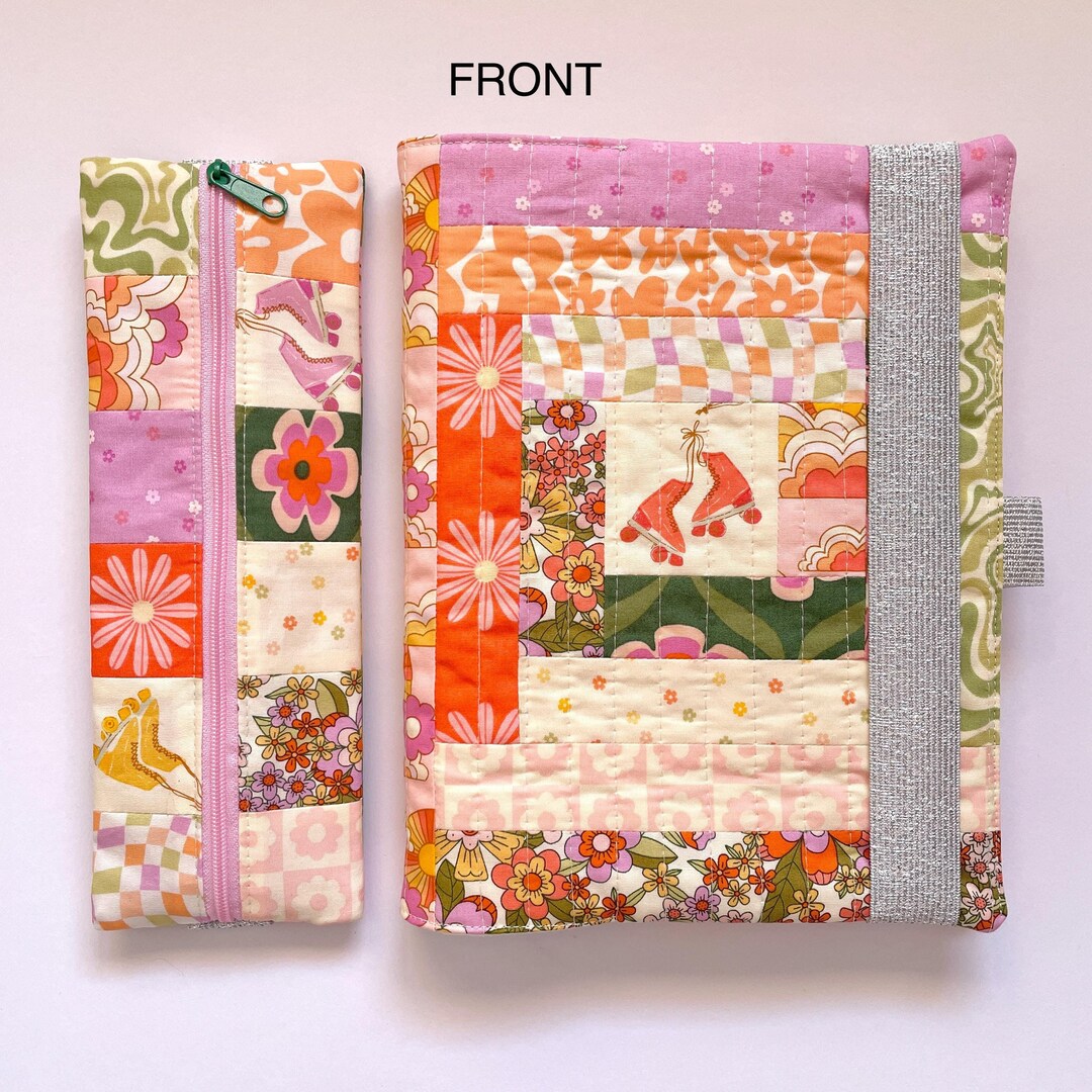 A5 Notebook Cover / Fabric Journal Case / Fabric BUJO Accessory ...