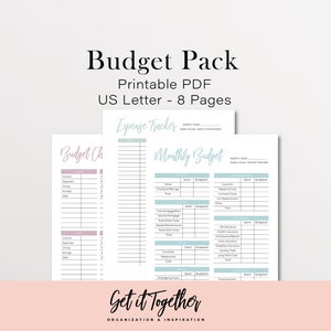 Financial Planner Printables- Budget Binder, Financial Peace, Dave ...